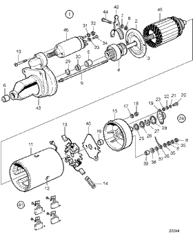 Volvo Penta AD41P-A OEM Parts | General sales region, , 172853