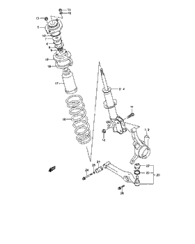 - Suzuki IGNIS RM415 OEM Parts | Europe sales region, , 326136