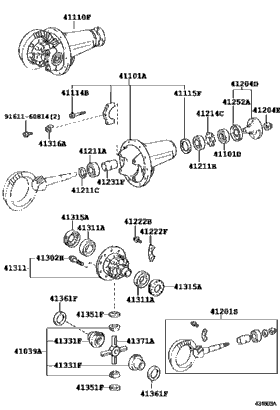 2007 - 2018 Toyota LAND CRUISER VDJ79 OEM Parts | General sales region ...