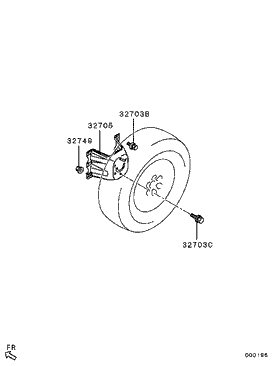 2008 - 2009 Mitsubishi PAJERO/MONTERO V93W OEM Parts | Japan sales ...