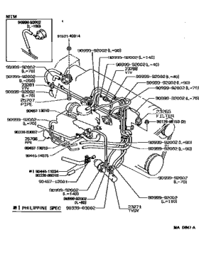 1987 - 1992 Toyota COROLLA AE92 OEM Parts | General sales region, , 930125