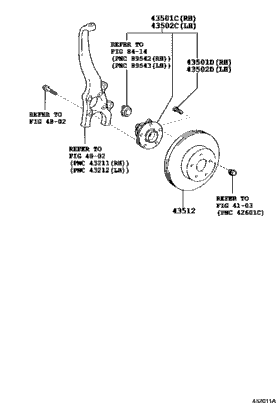 2004 - 2009 Toyota MARK X GRX120 OEM Parts | Japan sales region, , 912118