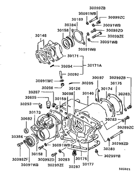 1989 - 1994 Mitsubishi JEEP J53 OEM Parts | Japan sales region, , 629222