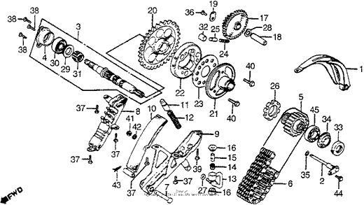 1982 Honda CBX A OEM Parts | USA sales region, , 786790
