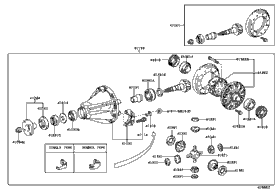 1998 - 2002 Toyota LAND CRUISER FZJ105 OEM Parts | General sales region ...