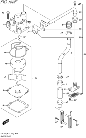 2016 Suzuki DF140A OEM Parts | General Export No.1 (P01) sales region ...