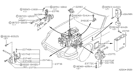 1978 - 2011 Nissan 280ZX S130 OEM Parts | U.S.A. sales region, , 182379