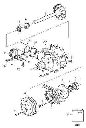 Volvo Penta AD41P-A OEM Parts | General sales region, , 172853