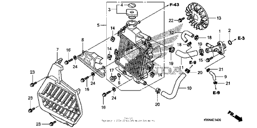 2011 Honda PCX125 OEM Parts | USA sales region, , 787771