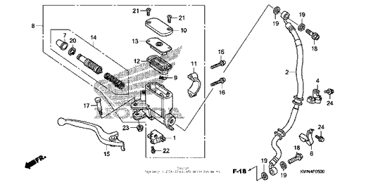 2011 Honda PCX125 OEM Parts | USA sales region, , 787771