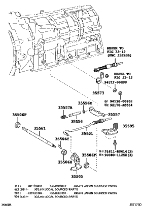 2006 - 2014 Toyota FJ CRUISER GSJ10 OEM Parts | U.S.A. sales region ...