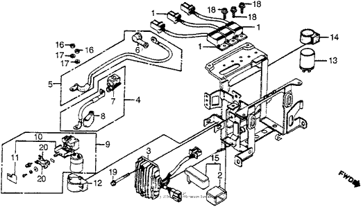 1982 Honda CBX A OEM Parts | USA sales region, , 786790