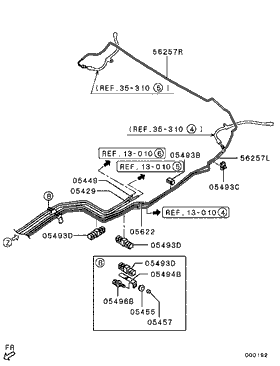 2003 - 2007 Mitsubishi GRANDIS NA4W OEM Parts | Japan sales region ...