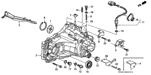 1998 Honda CIVIC EK1 OEM Parts | General sales region, , 547539