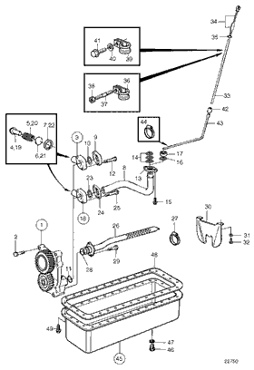 Volvo Penta AD41P-A OEM Parts | General sales region, , 172853