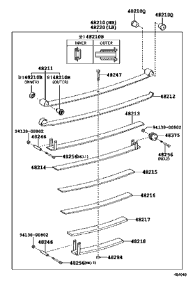 2017 - 2018 Toyota LAND CRUISER VDJ78 OEM Parts | General sales region ...