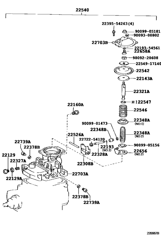 Injection Pump Body for 1992 - 1995 Toyota LAND CRUISER HDJ81 | Japan ...