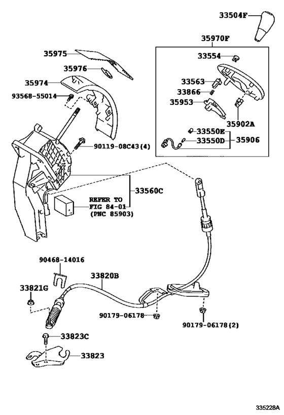 Shift Lever & Retainer for 2015 - 2018 Toyota SPADE NSP141 | General ...