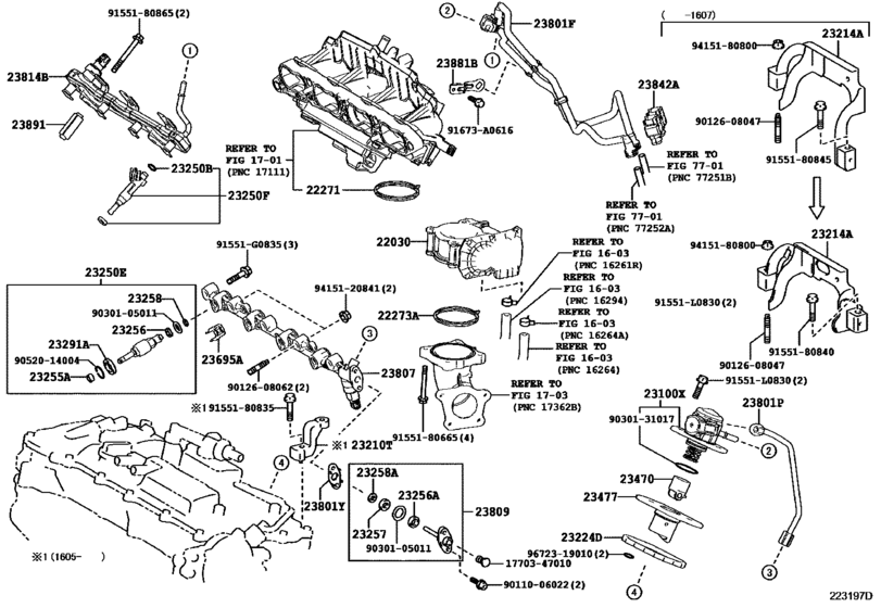 Fuel Injection System for 2015 - 2018 Toyota LEXUS RX AGL25 | Europe ...