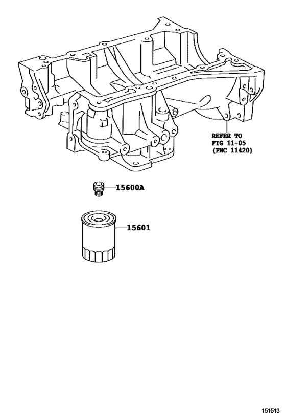 Oil Filter for 2008 - 2011 Toyota AVENSIS AZT270 | General sales region ...
