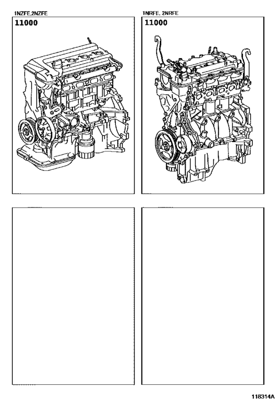 Partial Engine Assembly for 2013 - 2015 Toyota YARIS/ ECHO/ VIOS/ LIMO ...