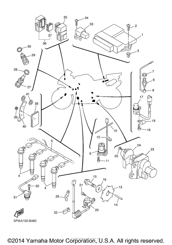 Electrical for 2003 Yamaha YZF-R1 | United States (California) sales ...