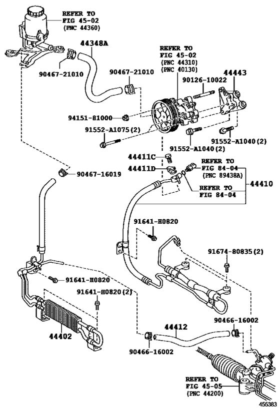 Power Steering Tube for 2007 - 2009 Toyota LAND CRUISER UZJ200 | Japan ...