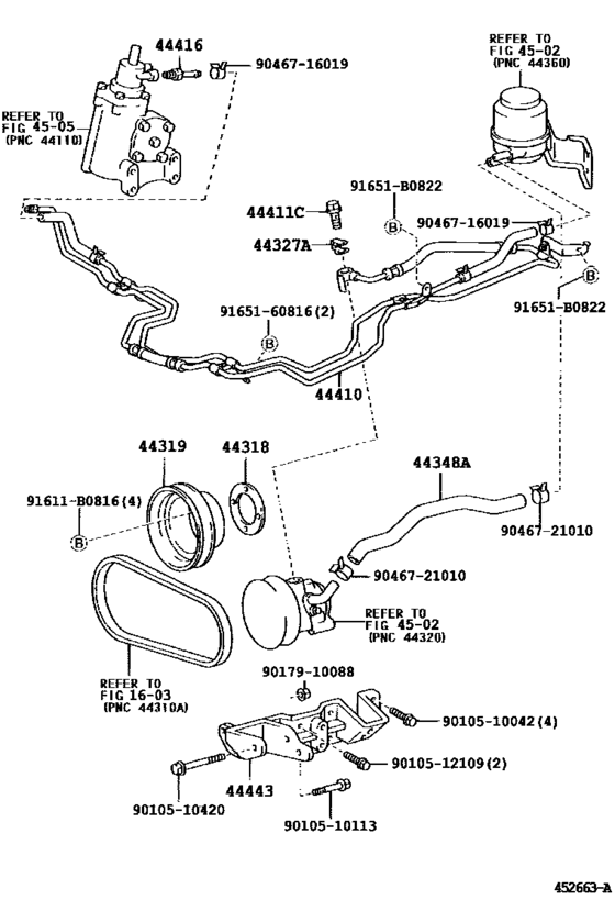 Power Steering Tube for 2001 - 2018 Toyota DYNA/ TOYOACE LY235 ...