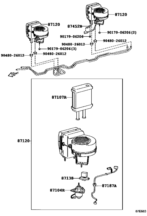 Heating & Air Conditioning - Heater Unit & Blower for 2015 - 2016 ...