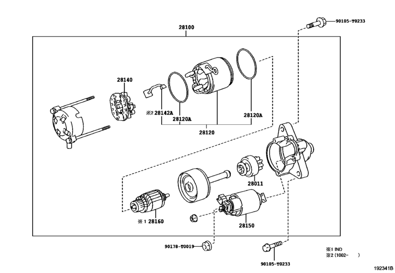 Starter for 2005 - 2008 Toyota INNOVA/ KIJANG/ REVO/ UNSER/ ZACE TGN40 ...