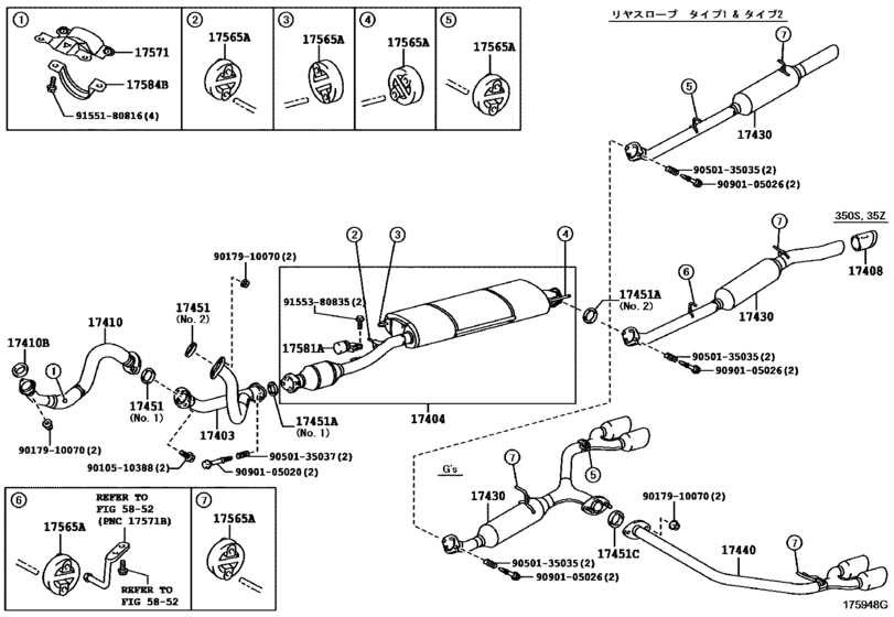 Exhaust Pipe for 2008 - 2015 Toyota ALPHARD/ VELLFIRE GGH25 | Japan ...