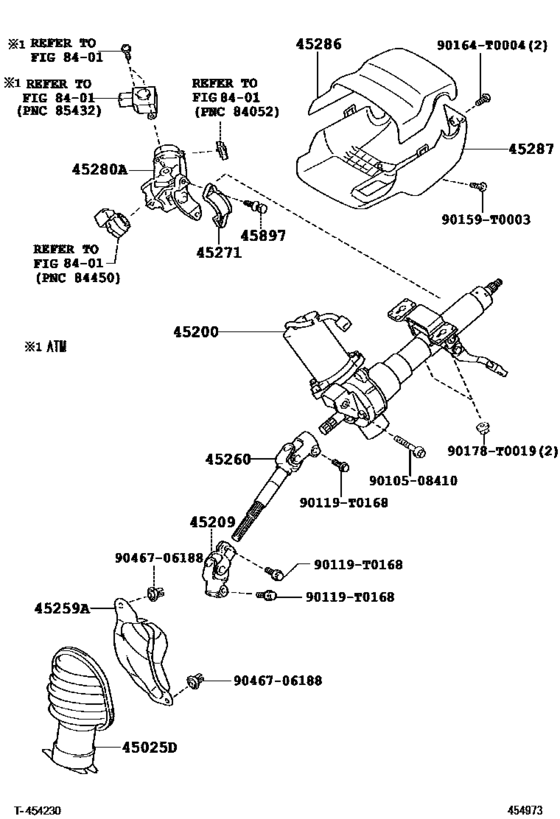 Steering Column & Shaft for 2007 - 2014 Toyota VIOS NCP93 | General ...