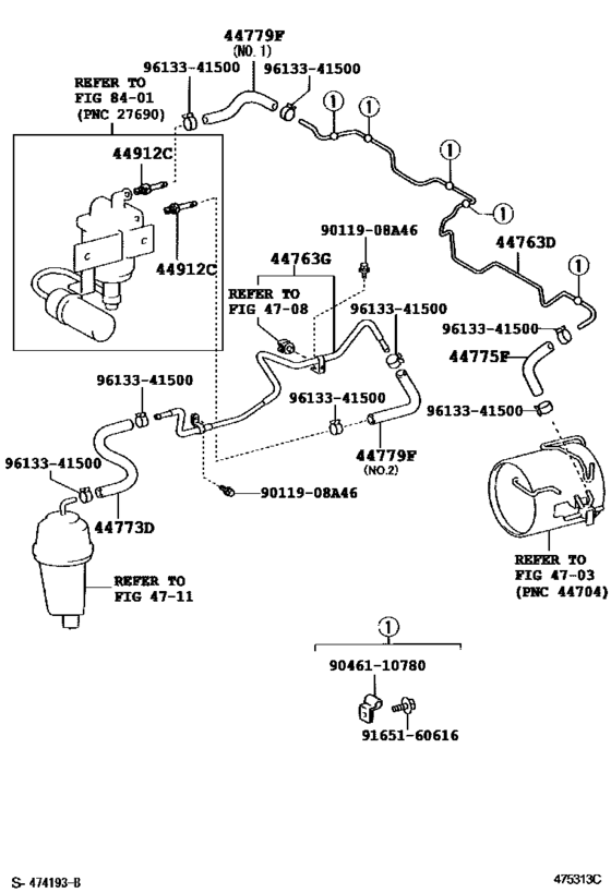 Exhaust Brake Tube & Clamp for 2006 - 2016 Toyota COASTER XZB50 ...
