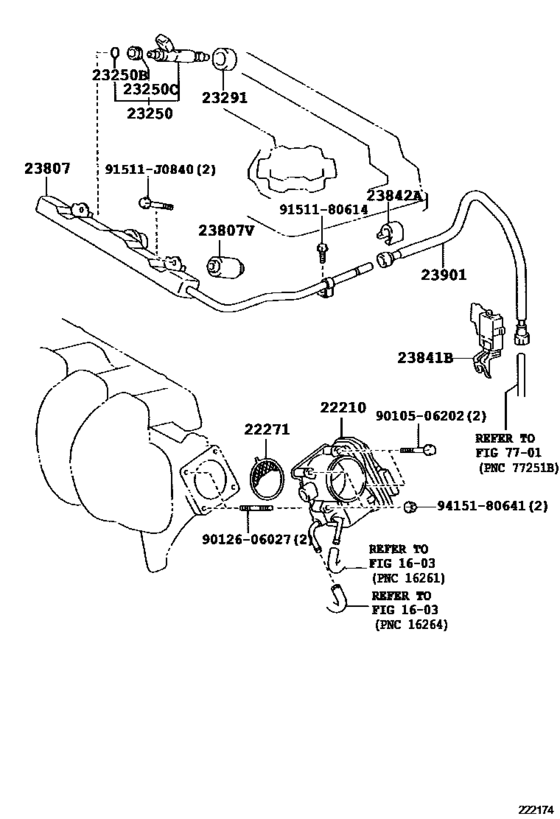 Fuel Injection System for 2007 - 2010 Toyota COROLLA ZZE141 | General ...