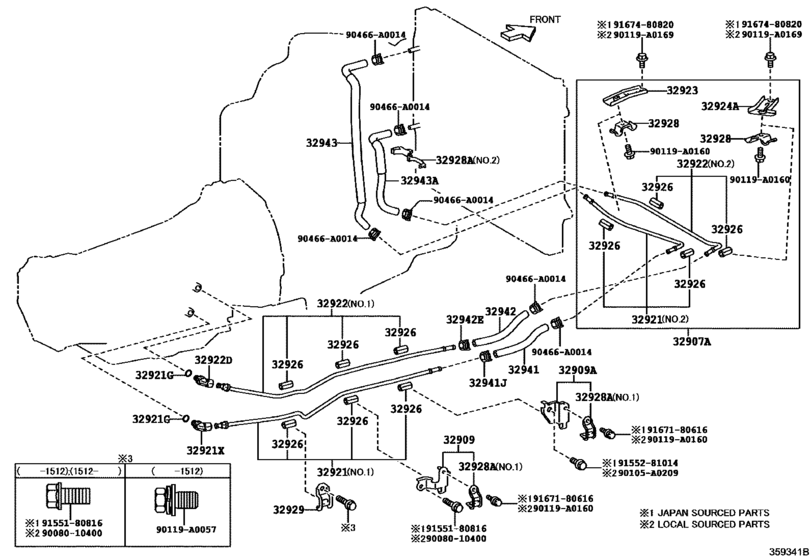 Oil Cooler & Tube (Atm) for 2015 - 2017 Toyota TACOMA TRN265 | U.S.A ...