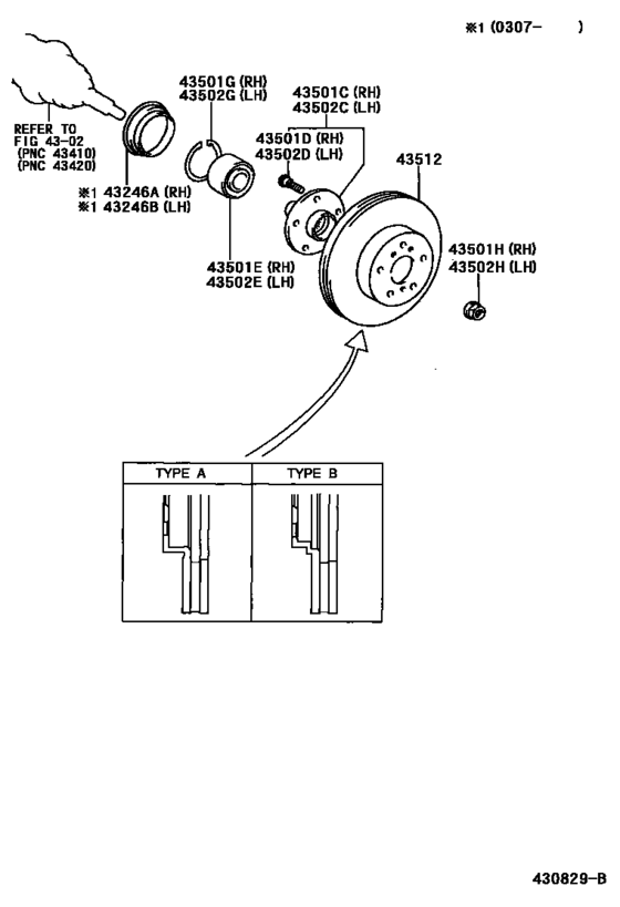 Front Axle Hub for 2004 - 2006 Toyota CAMRY/ VISTA/ AURION ACV30 | U.S ...