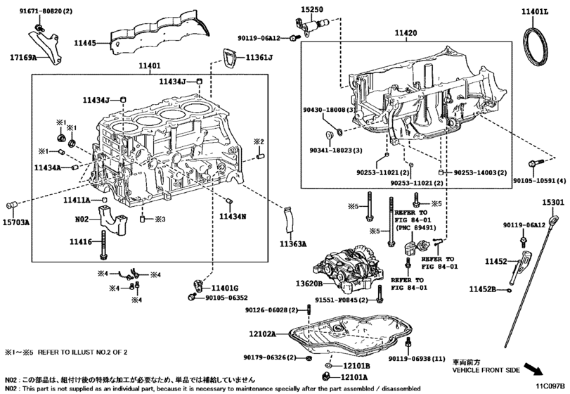 Cylinder Block for 2017 - 2018 Toyota CAMRY/ VISTA/ AURION AXVA70 | U.S ...