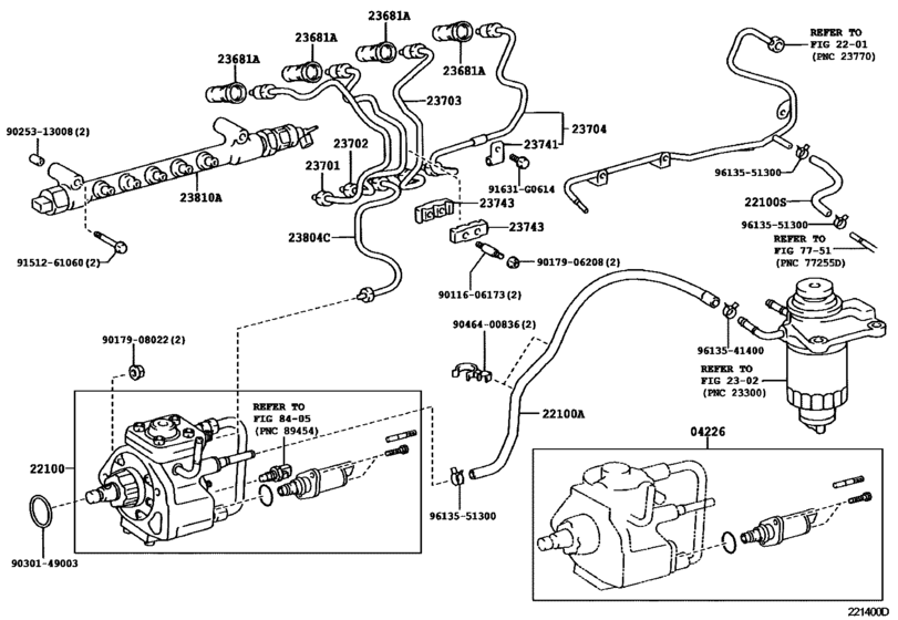 Injection Pump Assembly for 2002 - 2005 Toyota HILUX SURF/ 4RUNNER ...