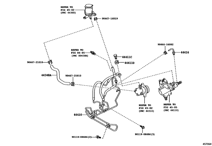 Power Steering Tube for 2007 - 2018 Toyota LAND CRUISER VDJ79 | U.S.A ...