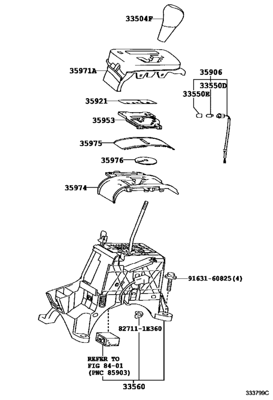 Shift Lever & Retainer for 2009 - 2016 Toyota IQ NGJ10 | Japan sales ...