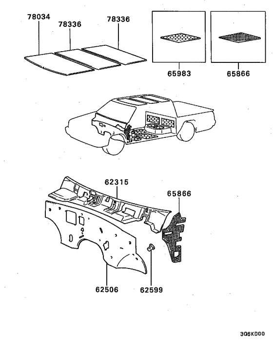 Silencer for 1991 - 1997 Mitsubishi L200/TRITON/SPORTERO/STRADA K34T ...
