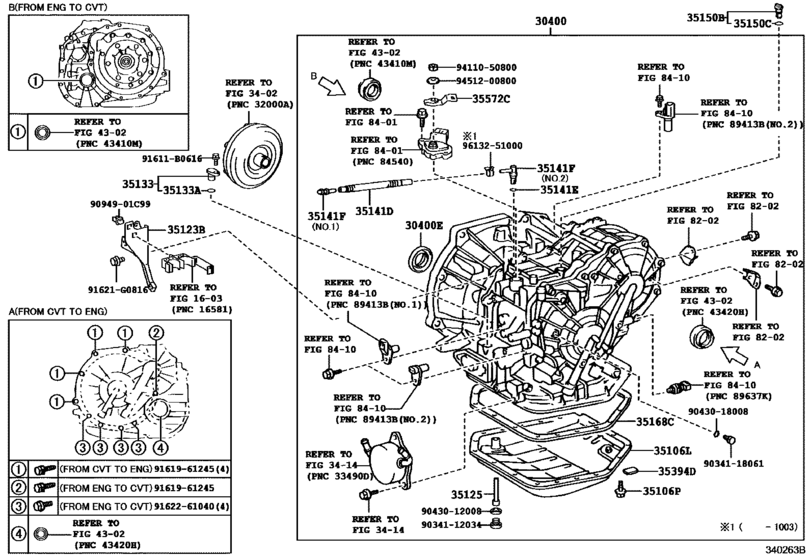Transaxle Assy(Cvt) for 2009 - 2010 Toyota RACTIS SCP100 | General ...