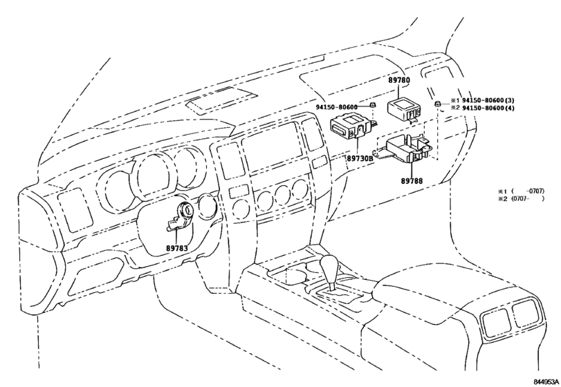 Anti-Theft Device for 2004 - 2009 Toyota HILUX SURF/ 4RUNNER GRN210 ...