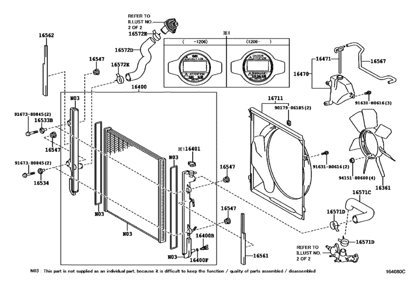 Radiator & Water Outlet for 2009 - 2018 Toyota LEXUS GX URJ150 | U.S.A ...