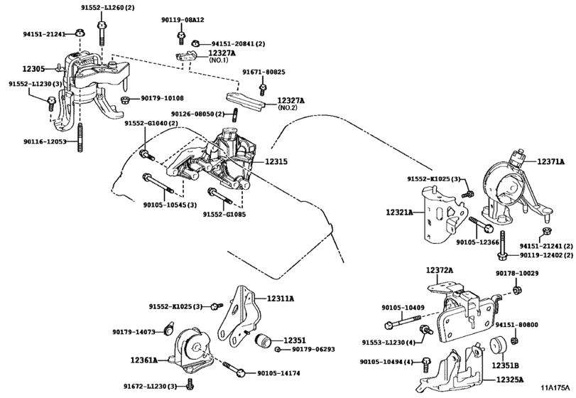 Mounting for 2015 - 2018 Toyota ALPHARD/ VELLFIRE GGH30 | General sales ...