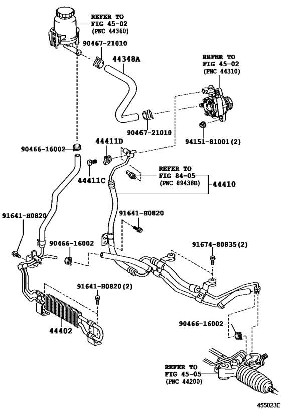 Power Steering Tube for 2007 - 2018 Toyota LAND CRUISER VDJ200 ...