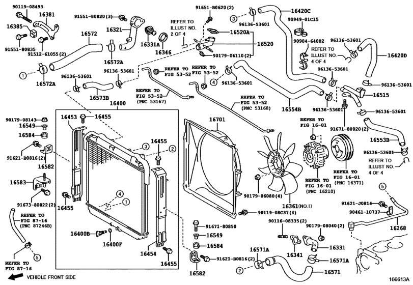 Radiator & Water Outlet for 2017 - 2018 Toyota COASTER HZB70 | General ...