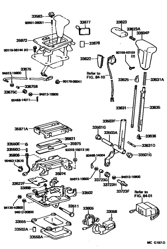 Shift Lever & Retainer for 1988 - 1990 Toyota SUPRA MA70 | Japan sales ...
