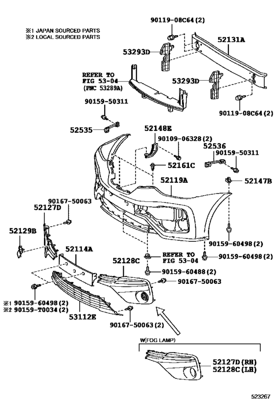 Front Bumper & Bumper Stay for 2010 - 2018 Toyota ETIOS/ LIVA/ CROSS ...