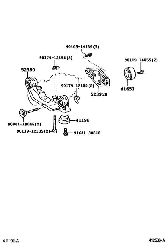 Rear Axle Housing & Differential for 2006 - 2012 Toyota COROLLA AXIO ...